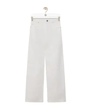 Loewe Anagram Baggy Jeans - White