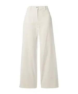 NILI LOTAN Florence Flared Lounge Pants - White