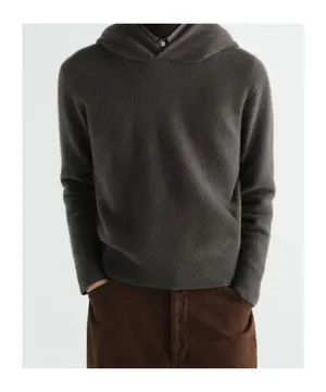LEMAIRE Cashmere Hooded Sweater