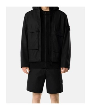 Stone Island Windproof And Breathable Hooded Jacket