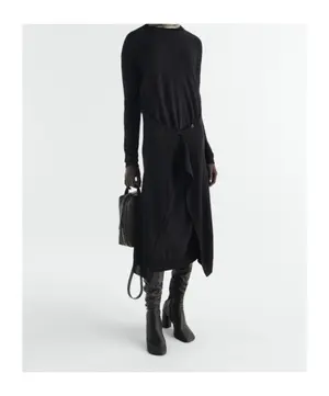 LEMAIRE Buttoned Knitted Dress