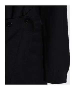 LEMAIRE Buttoned Knitted Dress