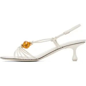 JIMMY CHOO Lova 50 High-heeled Sandals - Latte