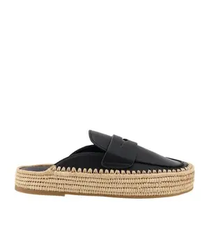 PALOMA BARCELO Round-toe Mules - Black