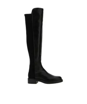 STUART WEITZMAN Round-toe Tall Boots - Black