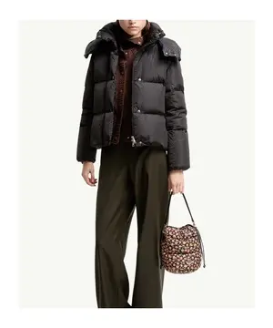 Moncler Castlenew Hooded Down Jacket