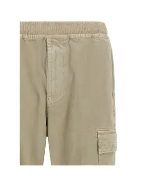 Stone Island Elasticated Waist Cargo Trousers - Beige