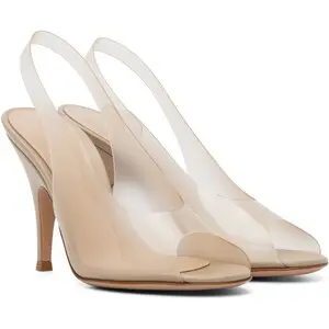 GIANVITO ROSSI Amelie High-heeled Sandals - Sand