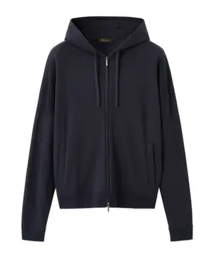 Loro Piana Neem Bomber Jacket - Navy Blue
