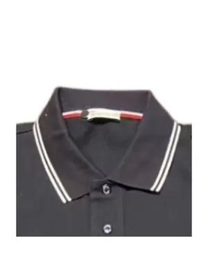 Moncler Navy Blue Logo Polo Shirt