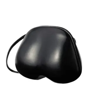 LEMAIRE X Carlos Peñafiel Bag In Patinated Leather - Dark Chocolate