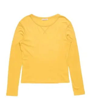 Acne Studios Sprayed Logo T-shirt - Yellow