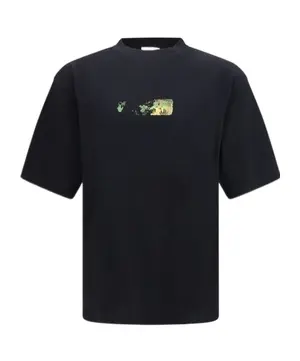 Off-White Spices Arrow Skate Crewneck T-shirt - Black