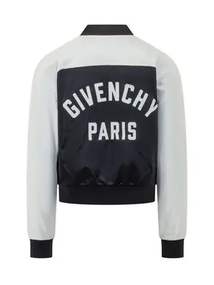 Givenchy Two-toned Zipped Track Jacket - No