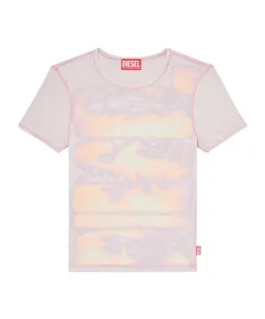 DIESEL® Graphic-print T-shirt - Lavender
