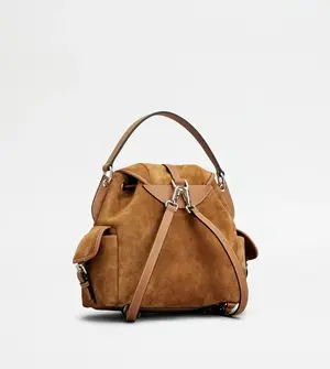 TOD'S Backpack In Suede Mini