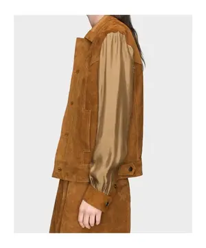 MAISON MARGIELA Suede Leather Jacket