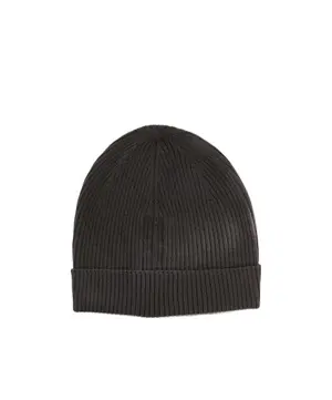 Rick Owens Ribbed-knit Cashmere Beanie Hat