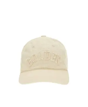 GOLDEN GOOSE Logo-patch Star-stud Baseball Cap