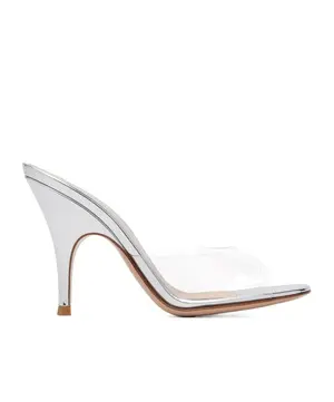 GIANVITO ROSSI Sofia 95 High-heeled Sandals - Silver