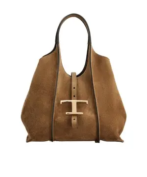 TOD'S Double-handle Shoulder Bag - Brown