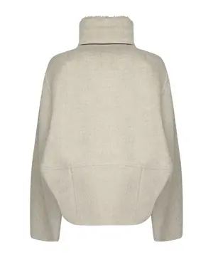 Brunello Cucinelli High-neck Long-sleeve Padded Jacket