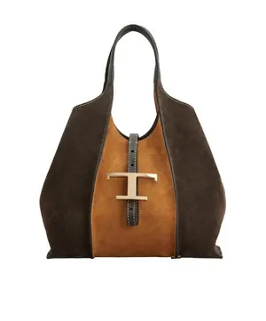TOD'S Double-handle Shoulder Bag - Brown