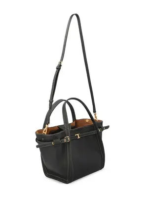 TOD'S T Timeless Leather Tote Bag