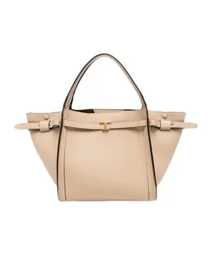 TOD'S T Timeless Tote Bag - Beige