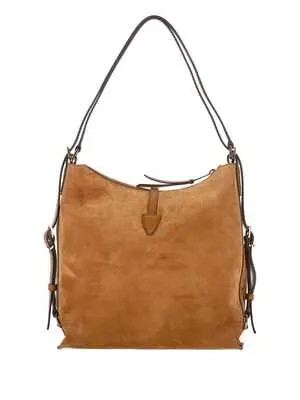 TOD'S T Timeless Suede Tote Bag