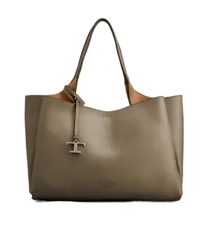 TOD'S Double-handled Handbag - Grey