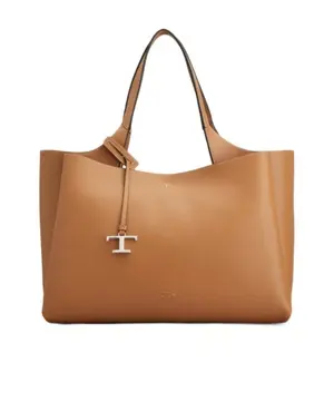 TOD'S Bag In Leather Medium - Brown