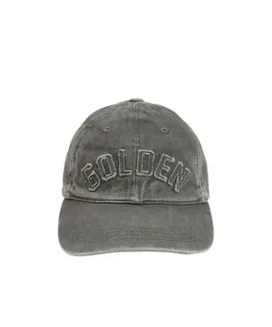 GOLDEN GOOSE Logo Hat - Green