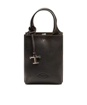 TOD'S T-pendant Logo Detail Handbag