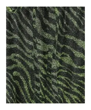 Oseree Animal Printed Straight-leg Trousers