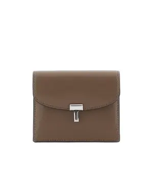 TOTEME T-lock Leather Wallet