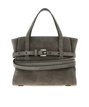 Moschino Top-handle Shoulder Bag - Grey