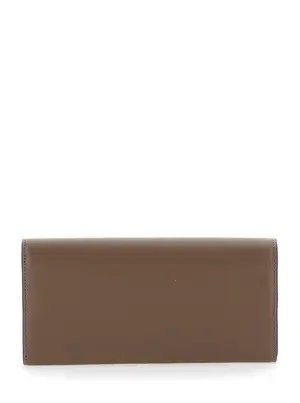 TOTEME T-lock Leather Wallet