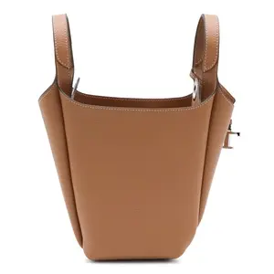 TOD'S Embossed Logo Bucket Bag