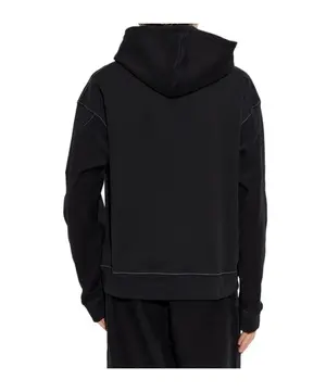 Moschino Print Drawstring Hoodie