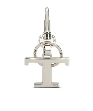 TOD'S T Timeless Key Holder - Silver