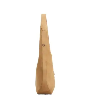 ROGER VIVIER Belle Vivier Small Hobo Bag In Suede