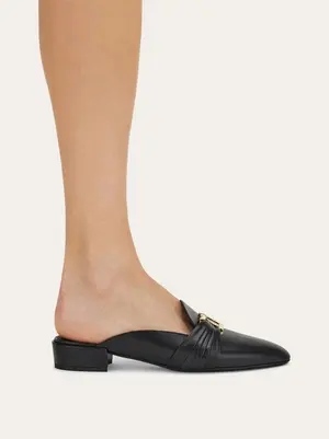 FERRAGAMO Gancini Ornament Mule