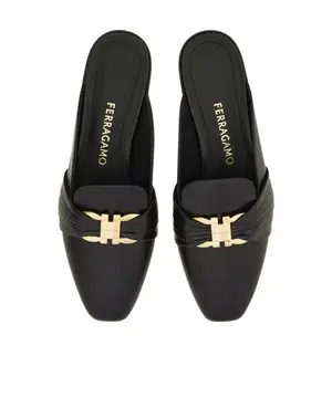 FERRAGAMO Gancini Ornament Mule