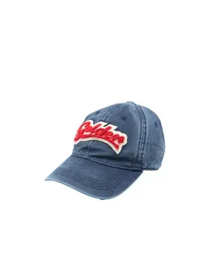 GOLDEN GOOSE Logo Hat - Navy