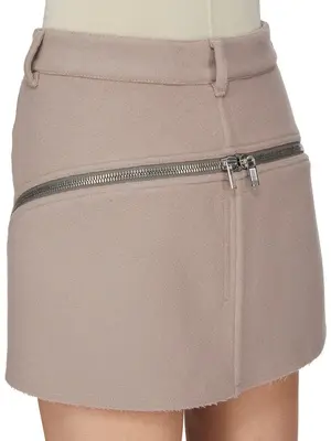 Rick Owens Belted Midi Skirt