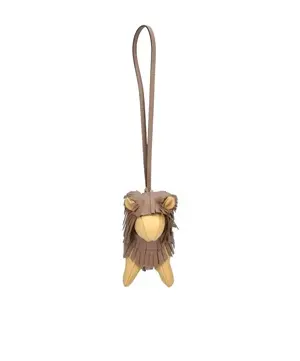 TOD'S Lion Keychain Charm