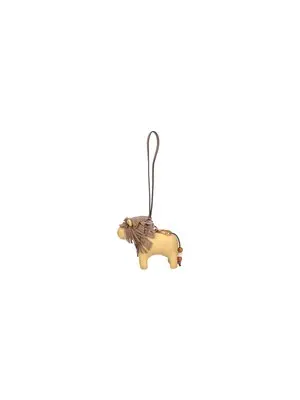 TOD'S Lion Keychain Charm