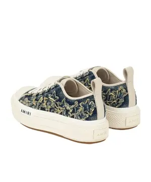 Amiri Denim Court Low-top Sneakers
