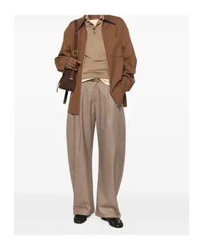 Celine Overshirt In Silk Canvas